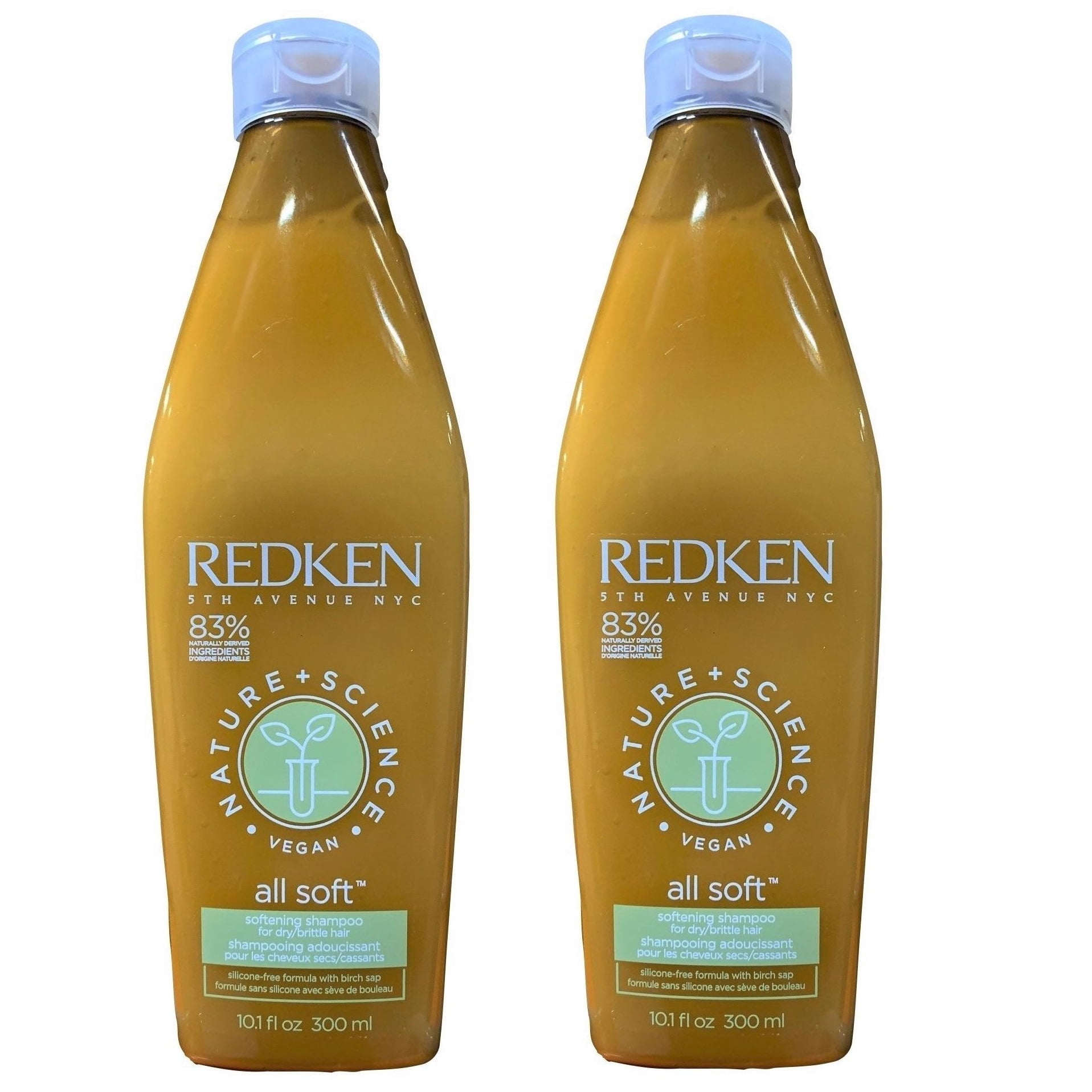 Redken Nature & Science All Soft Shampoo, 10.1oz (Pack of 2) - Walmart ...