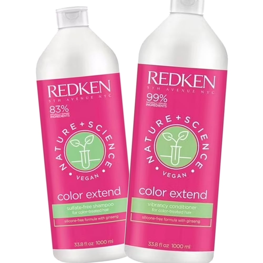 Redken Nature + Science Color Extreme Shampoo + Conditioner 33.8 oz Duo ...