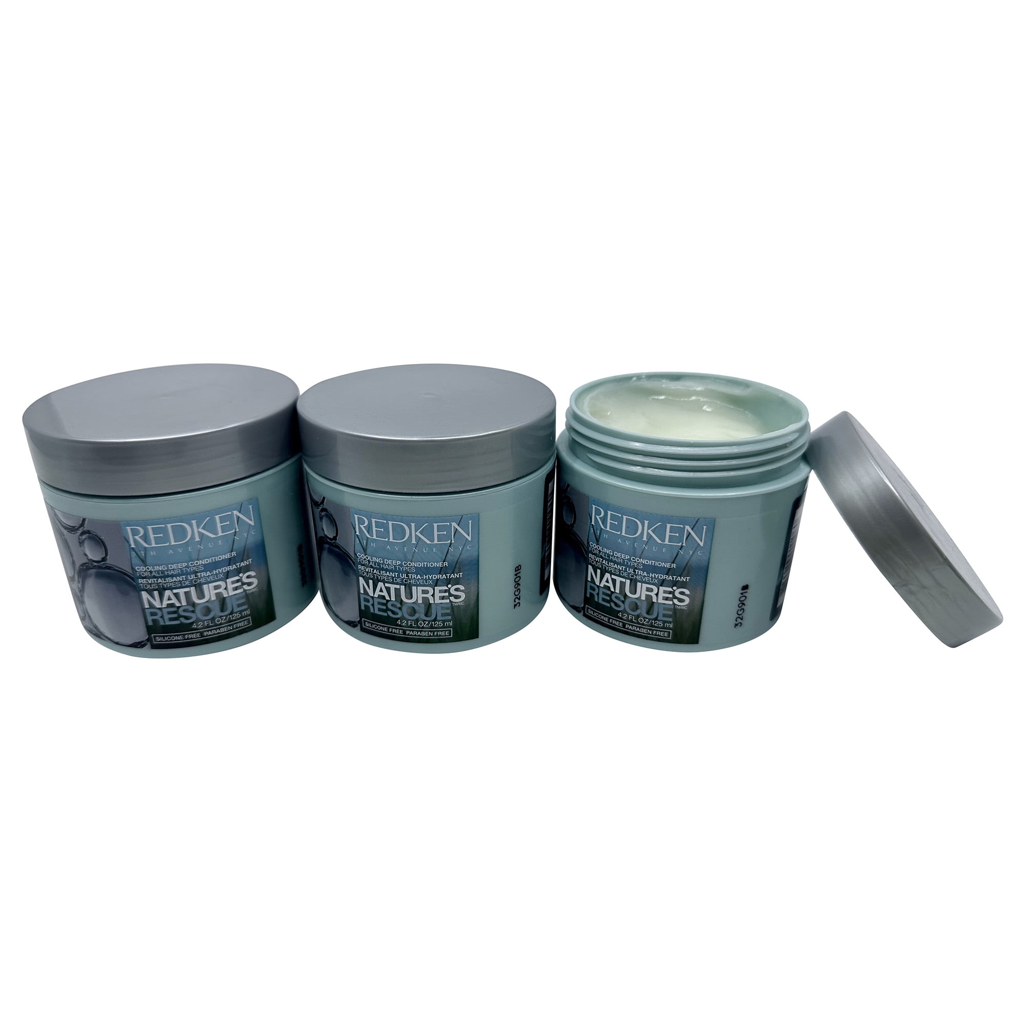 Redken Natures Rescue Cooling Deep Conditioner All Hair Types 4.2 oz ...