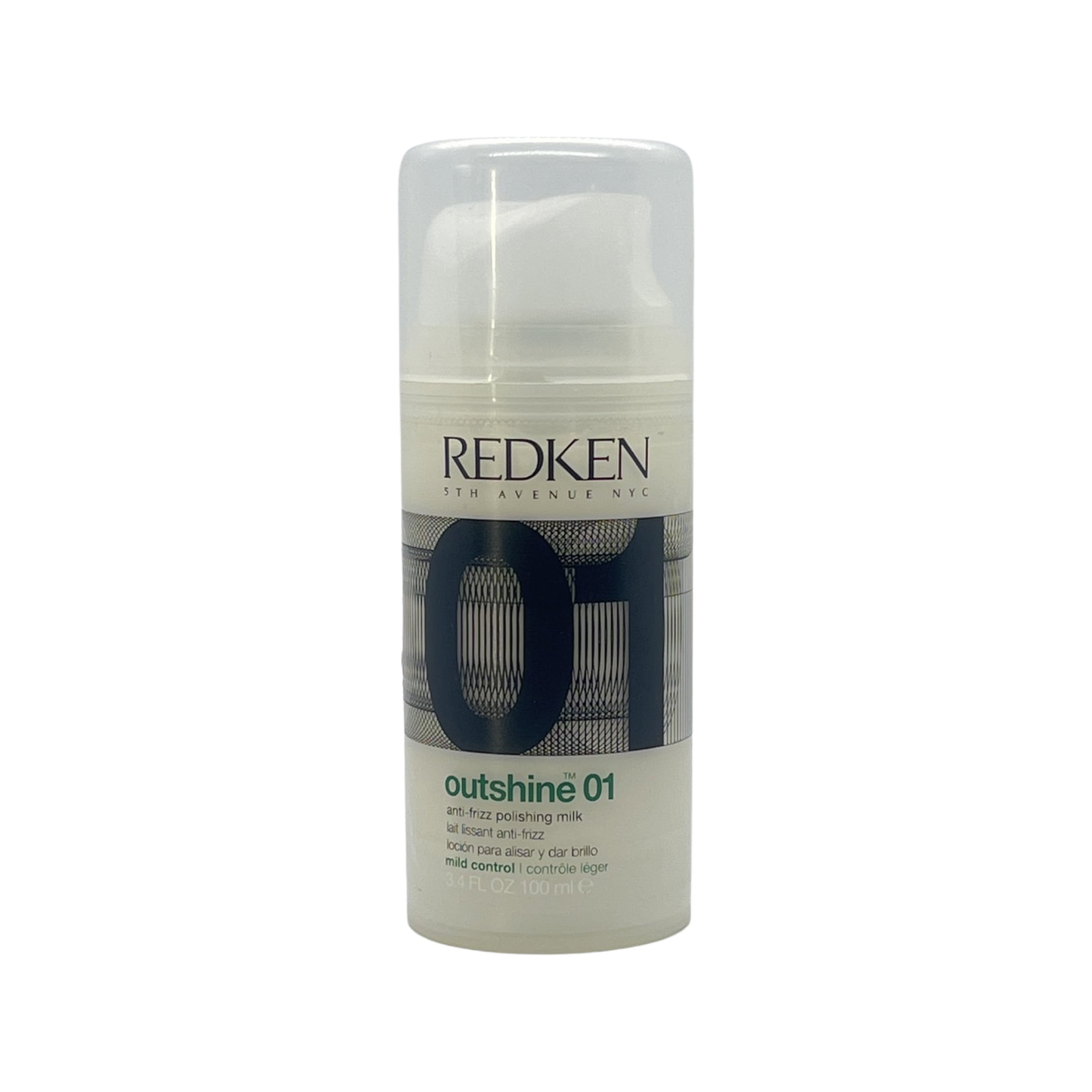 Redken Outshine 01 Anti-Frizz Polishing Milk 3.4 Oz - Walmart.com