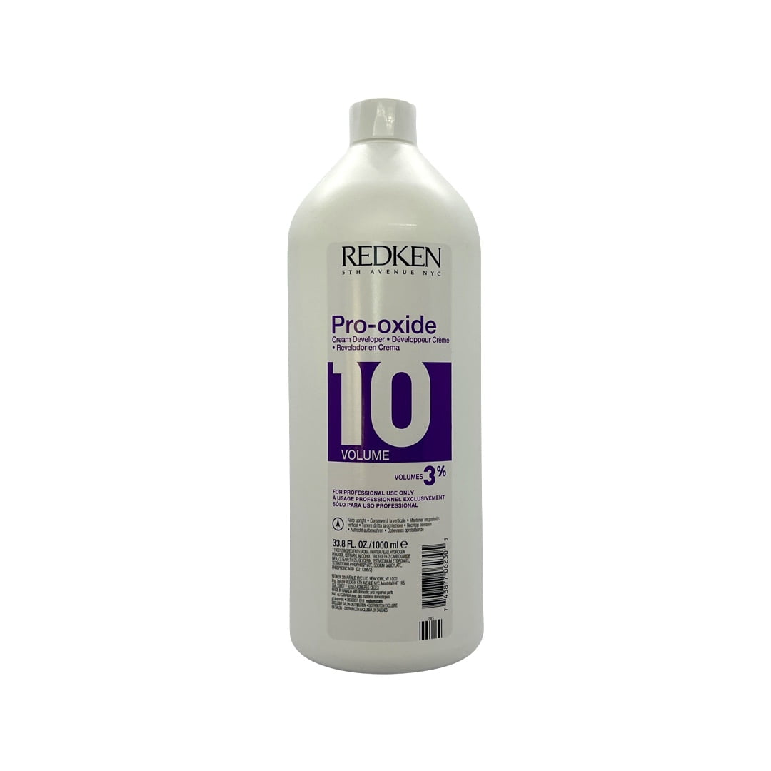 Redken Pro-Oxide Cream Developer 10 Volume 33.8 Oz - Walmart.com