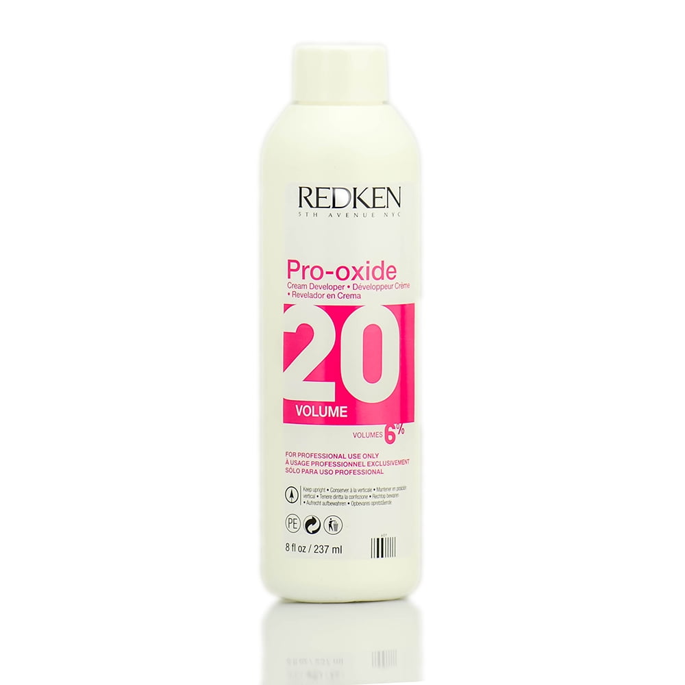 Redken Pro-Oxide Cream Developer, 20 Volume, 8 oz, For Hair Color and ...