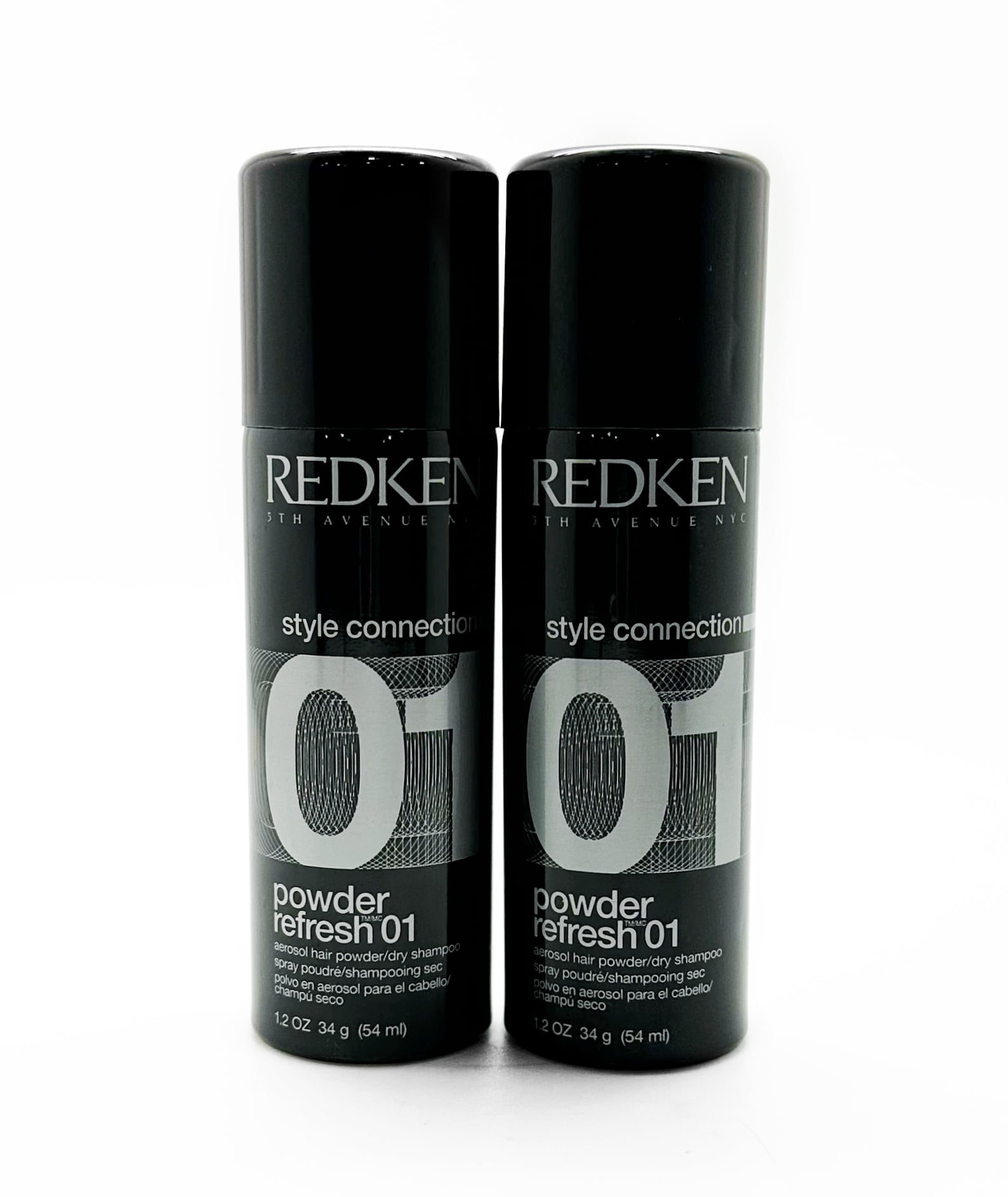Redken Refresh 01 Aerosol Hair Powder Dry Shampoo, 2 Pack, 1.2 oz ...