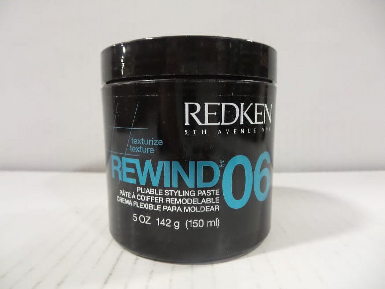 Redken Rewind 06 Pliable Styling Paste 5-Ounces Bottle - Walmart.com