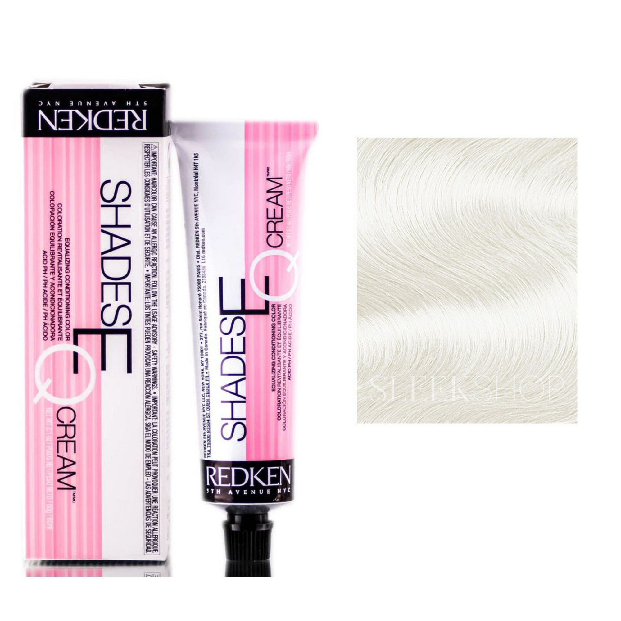 Redken Shades Eq Hair Color Chart