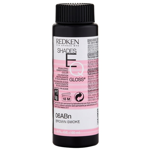 Redken Shades EQ Gloss Demi-Permanent Hair Color, Ammonia-Free, Brown ...