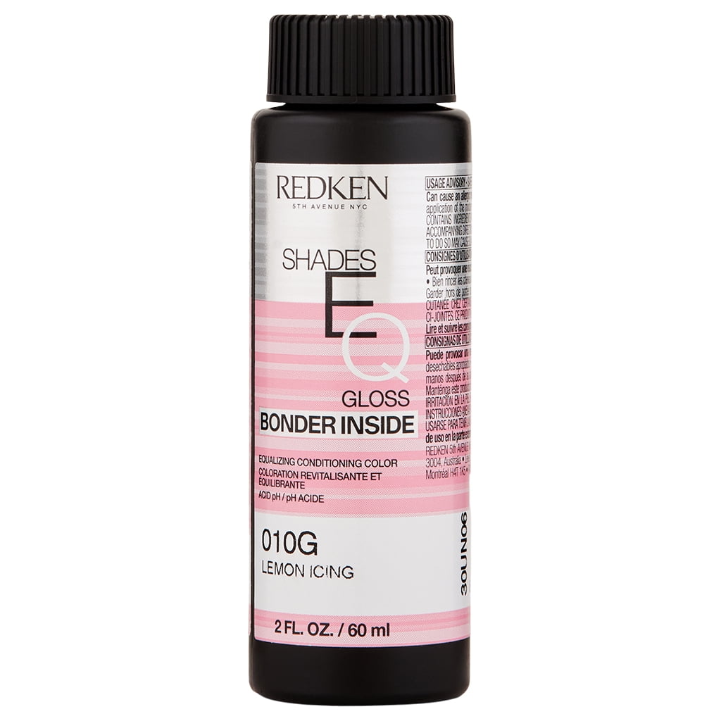 Redken Shades EQ Hair Toner - Permanent Gloss Bonder Inside, 010G Lemon ...