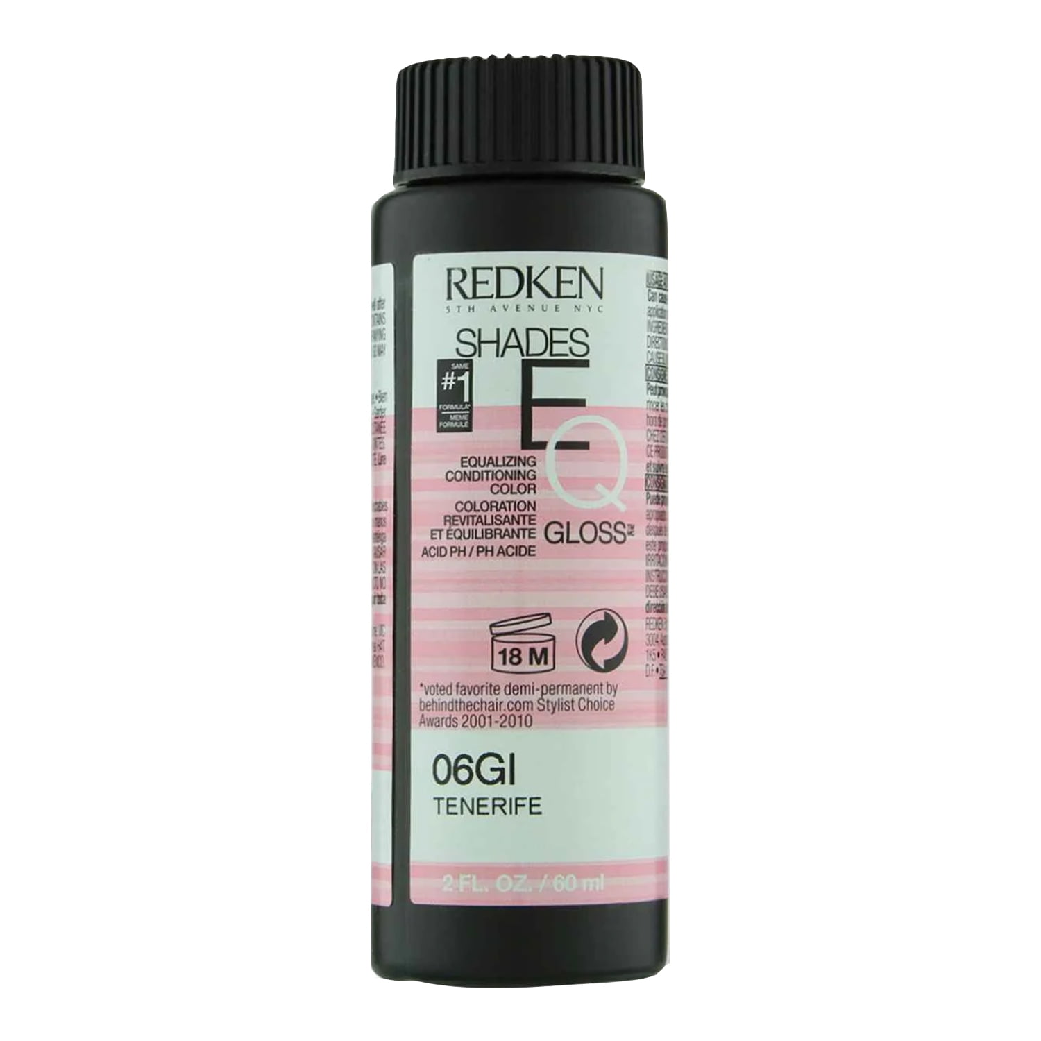 Redken 06GI Tenerife Shades EQ Gloss Hair Dye - Equalizing Conditioner ...