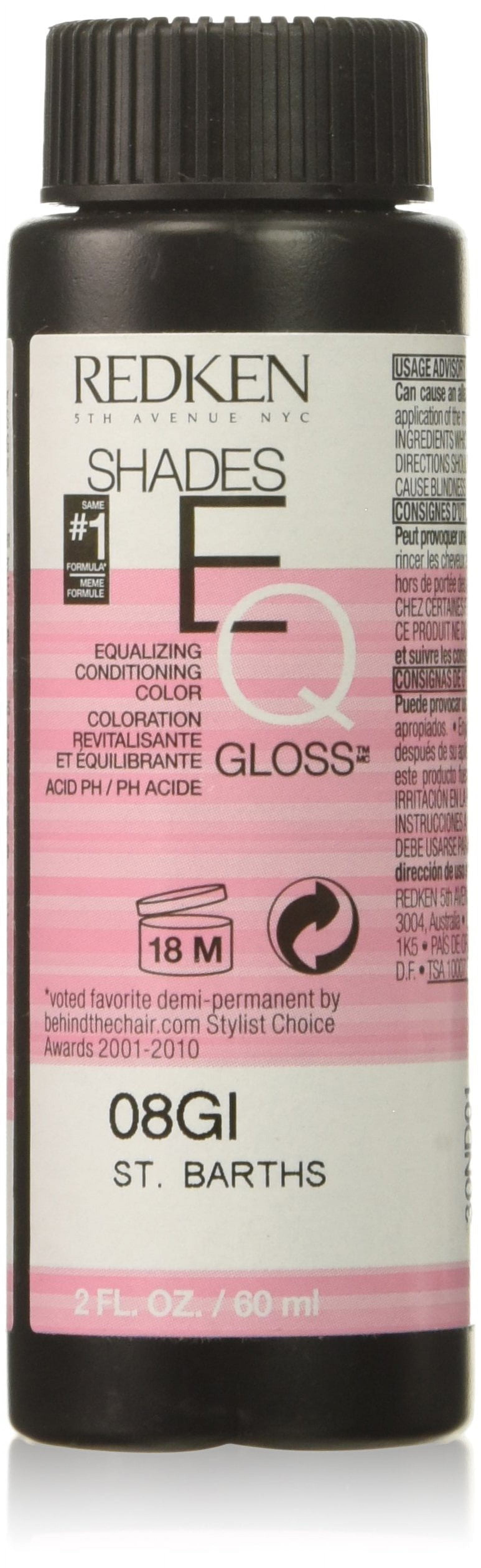 Redken Shades EQ Gloss 08GI ST. Barths Equalizing Conditioning Color 2 ...
