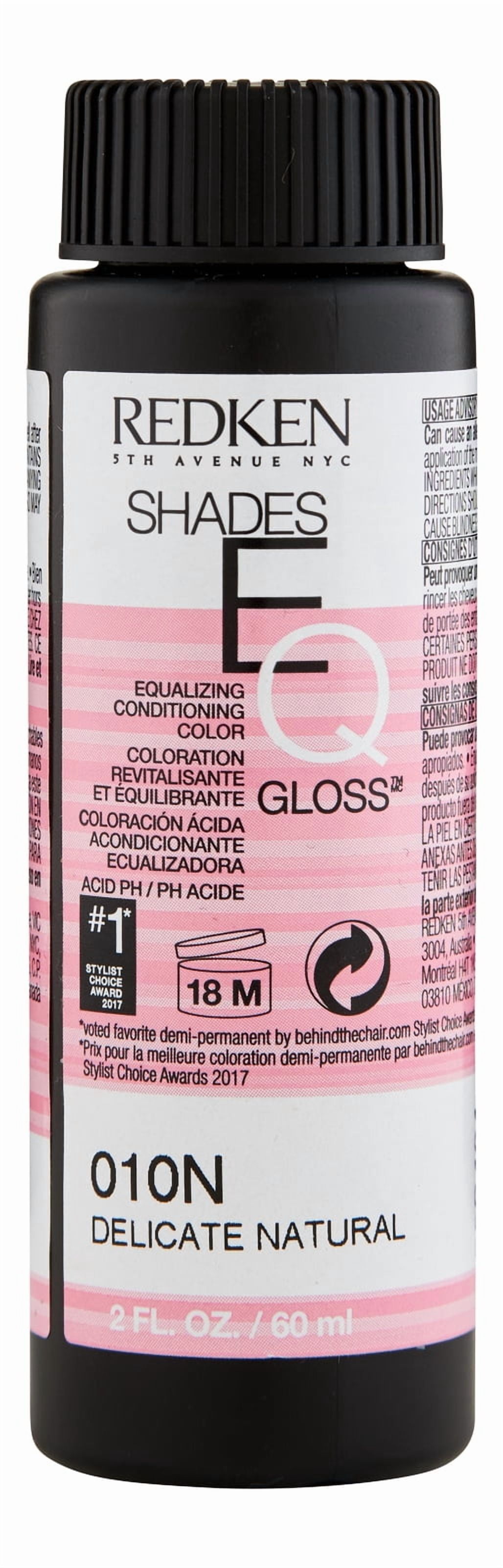 Redken Shades EQ Gloss, 2 oz, 010N Delicate Hair Color - Walmart.com