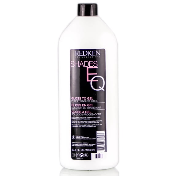 Redken Shades EQ Gloss To Gel Processing Solution-33.8 oz - Pack of 2 ...