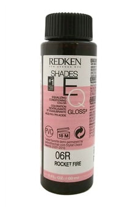 Redken Women's Shades Eq Color Gloss 06R - Rocket Fire, Nourishing Lip ...