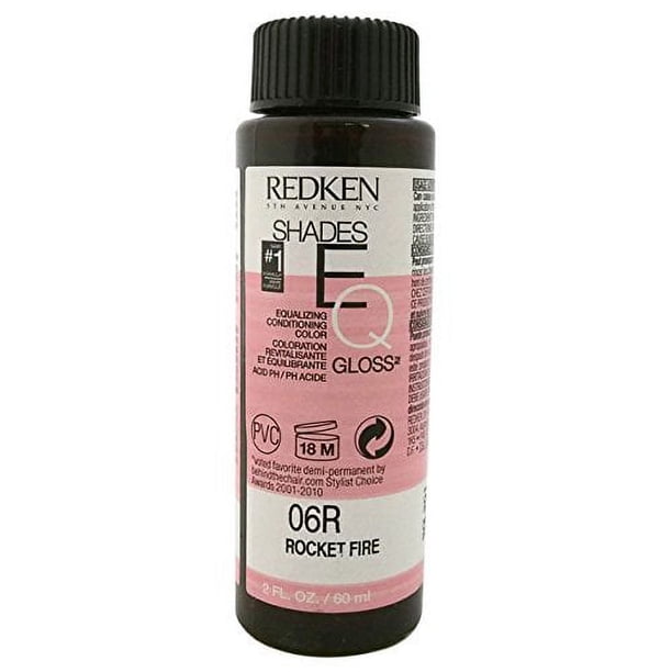 Redken Shades Eq Hair Color, 06R, Rocket Fire, 2 Ounce - Walmart ...