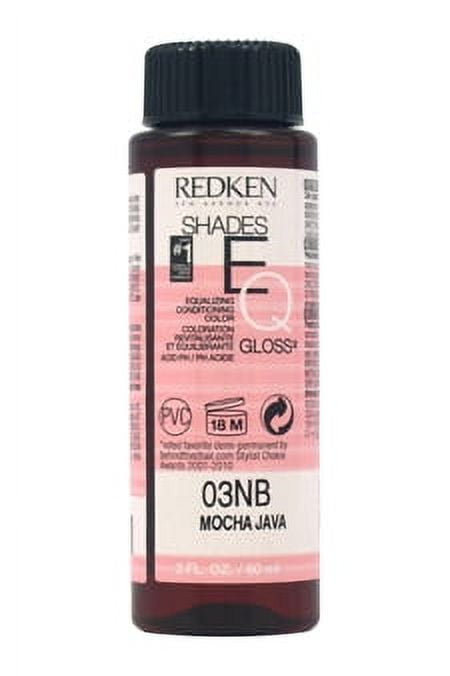 Redken Demi-Permanent Hair Color Gloss, Shades Eq 03NB Mocha Java, 2 Oz ...