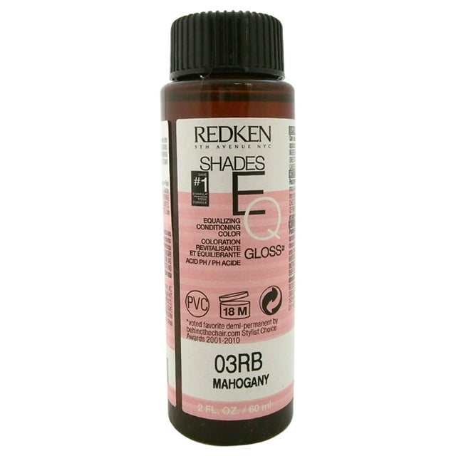 Redken Shades Eq Hair Color Gloss 03Rb - Mahogany For Women, 2 Oz ...