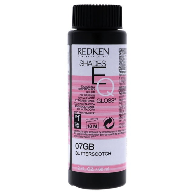 Redken Shades Eq Hair Color Gloss 07Gb - Butterscotch For Women, 2 Oz ...