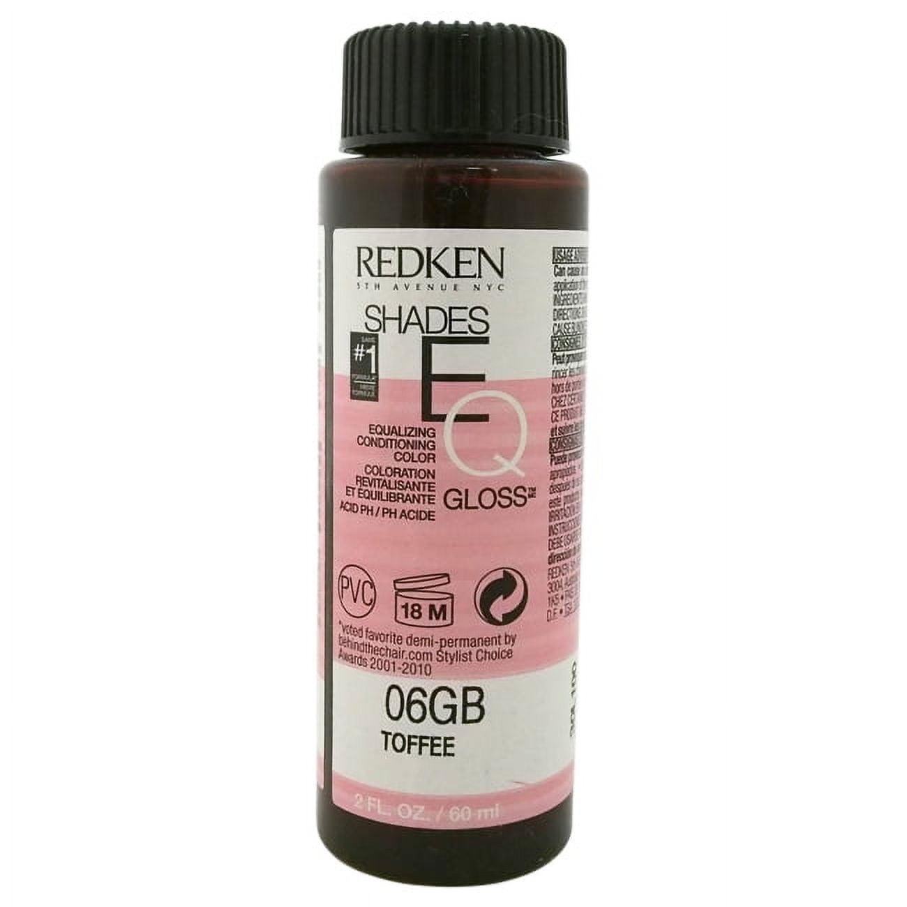 Redken Shades Eq Hair Color Gloss, 6Gb Toffee for Women, 2 Oz - Full ...