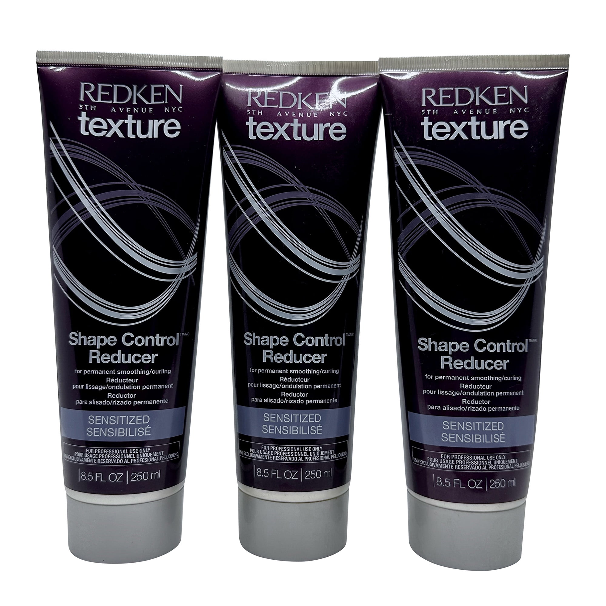 Redken Texture Shape Control Reducer Sensitized Hair 8.5 oz Set of 3 ...