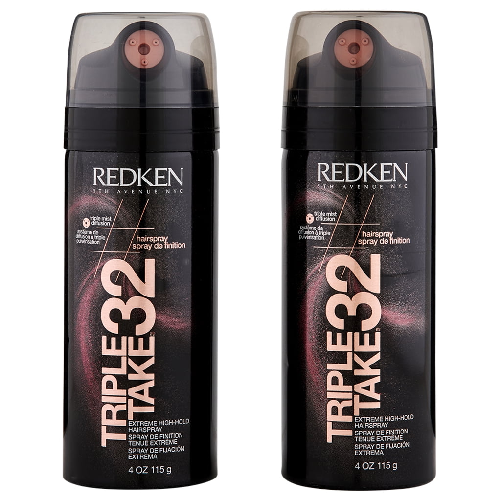 Redken Triple Take 32 Extreme High Hold Hair Spray 2 ct 4 oz - Walmart.com