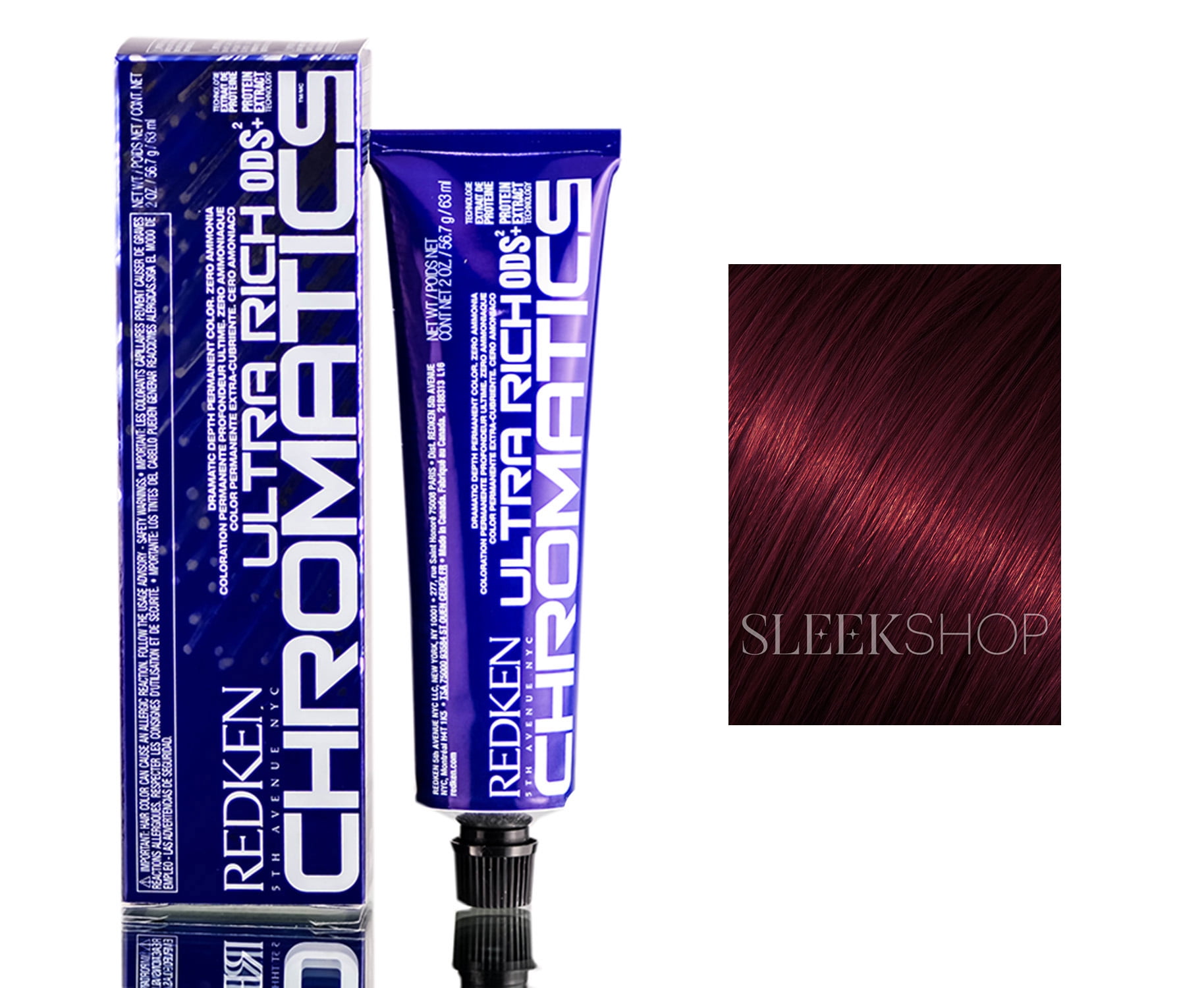 Redken Ultra Rich Chromatics ODS Ammonia Free Permanent Hair Color (6Rr ...