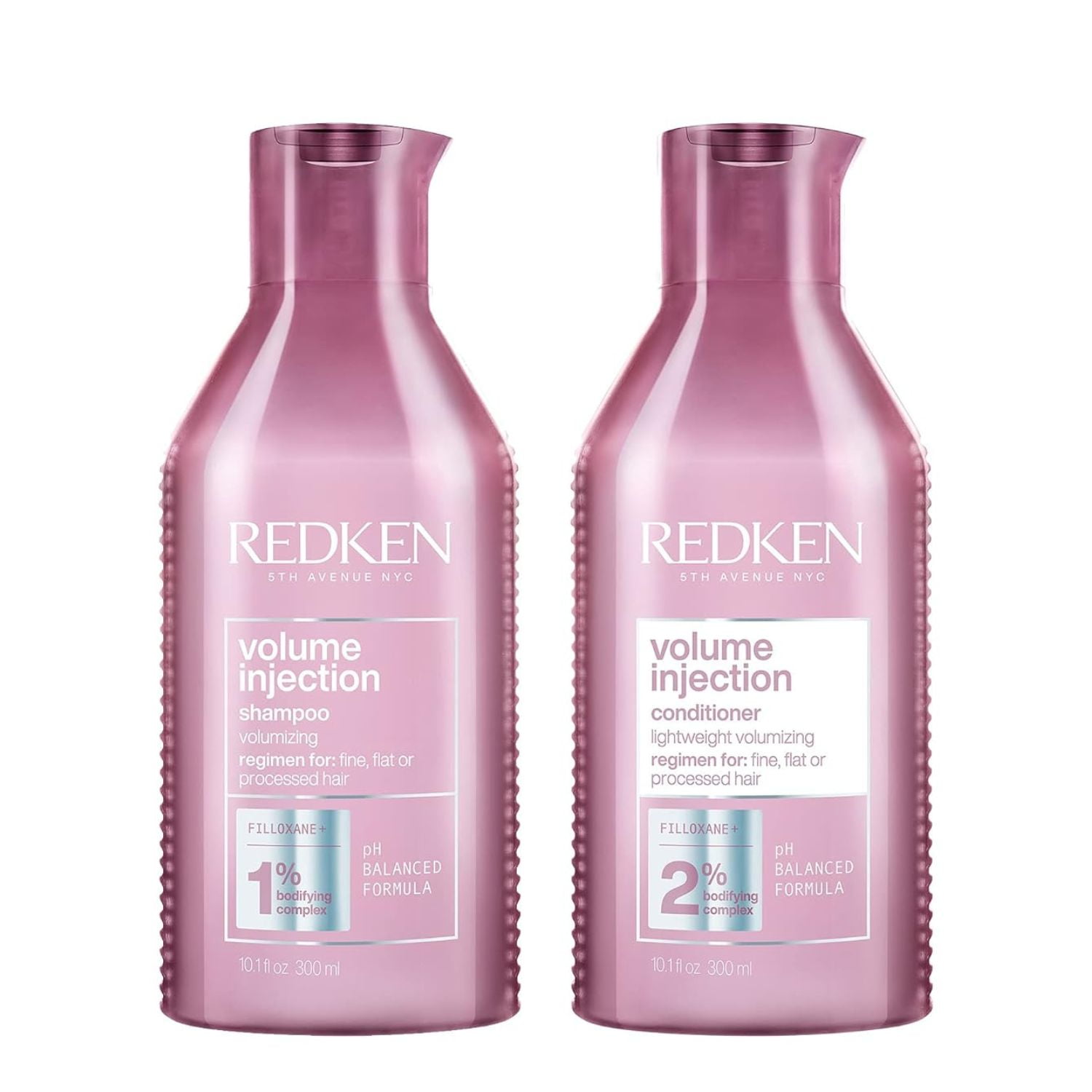Redken Volume Injection Shampoo and Conditioner Set for Fine, Flat or ...