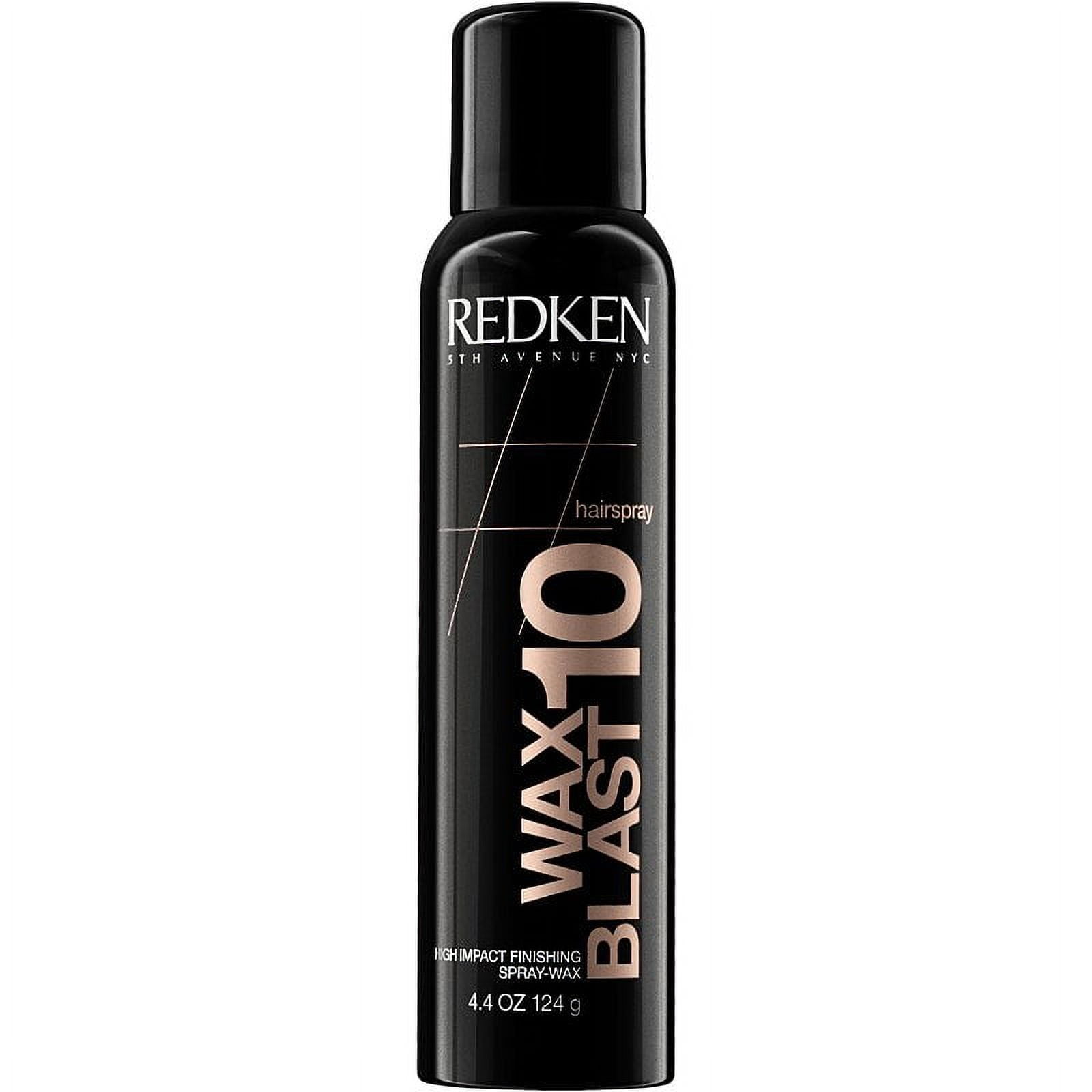 Redken Wax Blast 10 High Impact Finishing Spray Wax, 4.4 Ounce ...