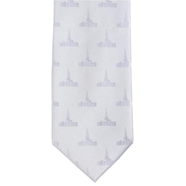 Redlands California Temple Tie - Standard Width - Adult Zipper ...