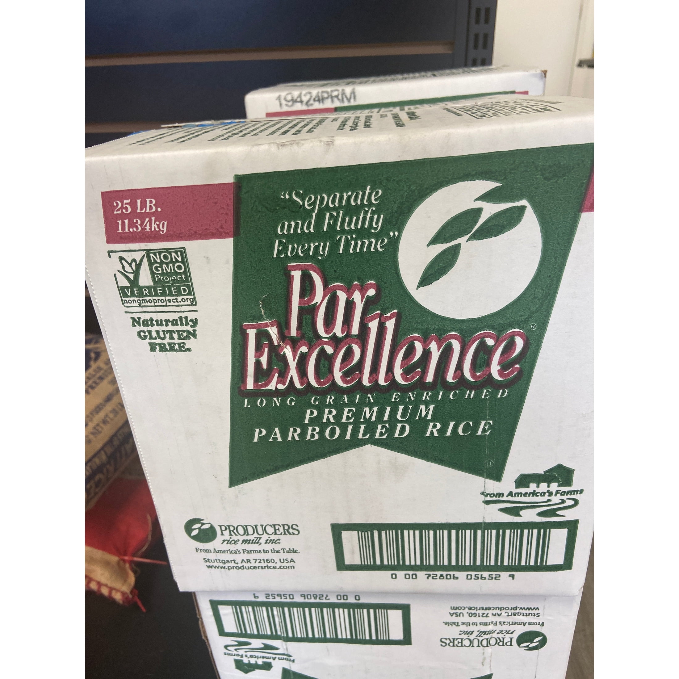 Redlightmart - Parboiled Rice 25lbs - Par Excellence Rice - Walmart.com