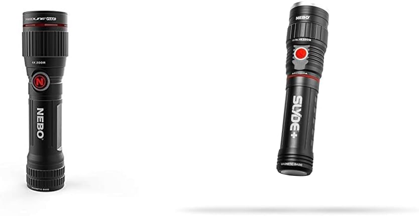 Redline Flashlight, Rechargeable LED Water & Impact Resistant Handheld ...
