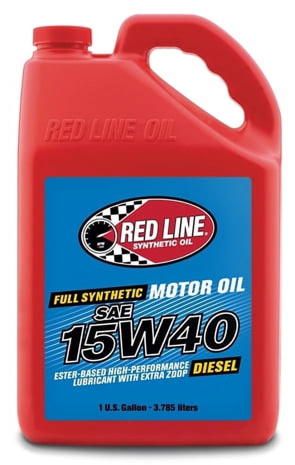 Redline High Performance Full Synthetic Motor Oil 15W - 40, 1 Gallon ...