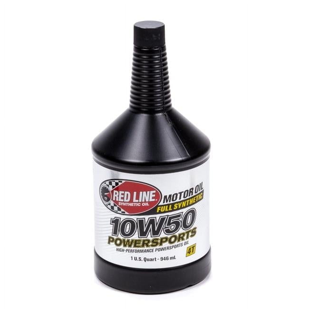 Redline Oil 1 qt. Powersports 10W50 Synthetic Motor Oil - Walmart.com
