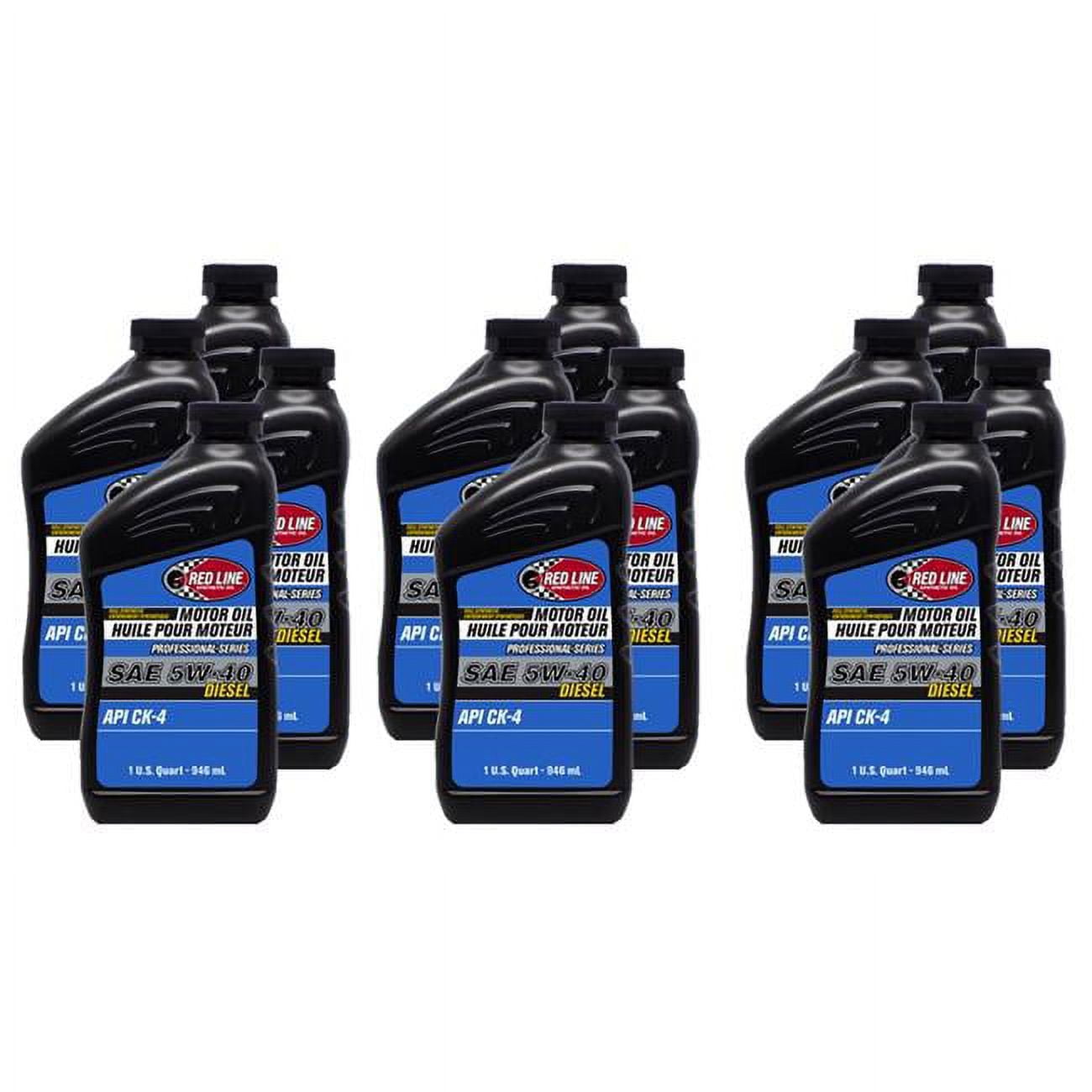 Redline Oil 1 qt. Pro-Series 5W40 Motor Oil - Set of 12 - Walmart.com