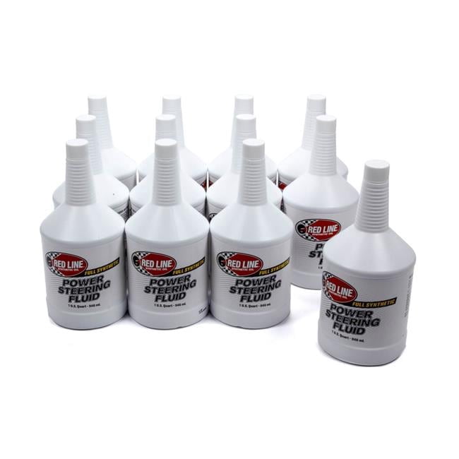 Redline Oil Power Steering Fluid - 1 qt. - Case of 12 - Walmart.com