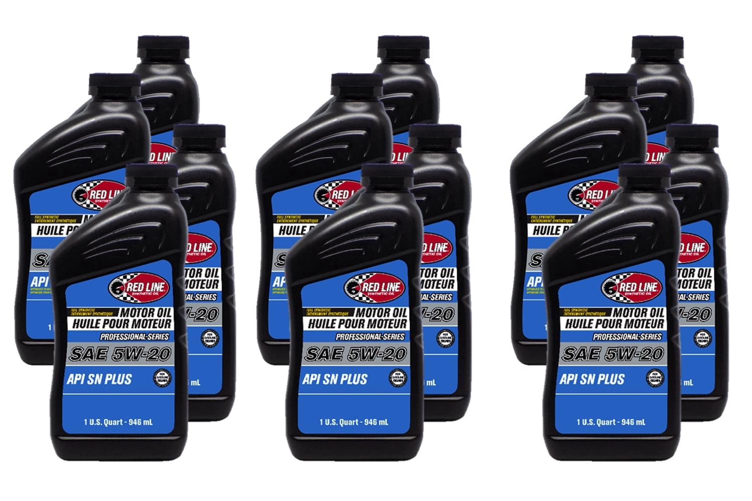 Red Line 12814 Professional Series 5W20 Motor Oil - 1 Quart (12 Pack ...