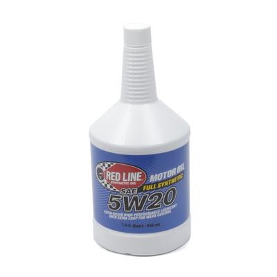 Redline Oil RED15204, 5W20 Motor Oil 1 Quart Performance Racing Parts ...