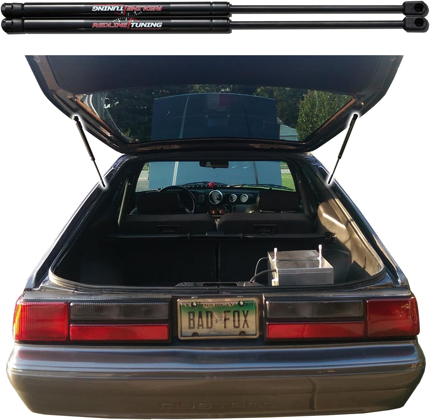 Redline Tuning 21-11013-02 Hatch Struts Support Shocks (Black ...