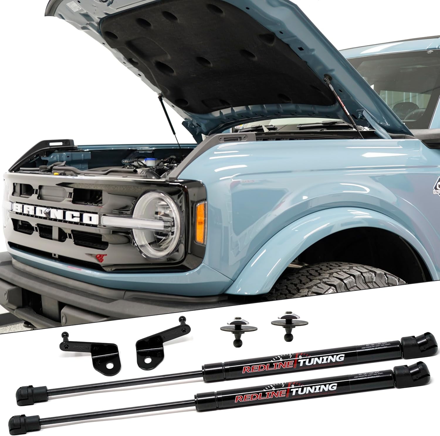Redline Tuning 21-11040-02 Hood QuickLIFT Plus System Compatible with ...