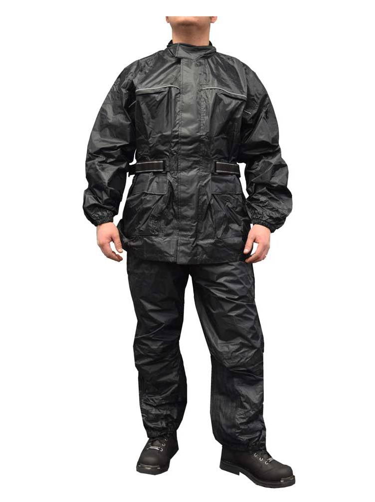 Redline Unisex 2-Piece Motorcycle Rain Suit, Waterproof Heat Seams M ...