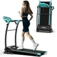Redliro Compact Electric Folding Treadmill - Indoor Slimline Portable ...