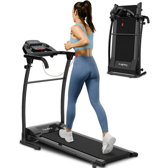Redliro 2HP Compact Home Electric Folding Treadmill with Heart Rate ...