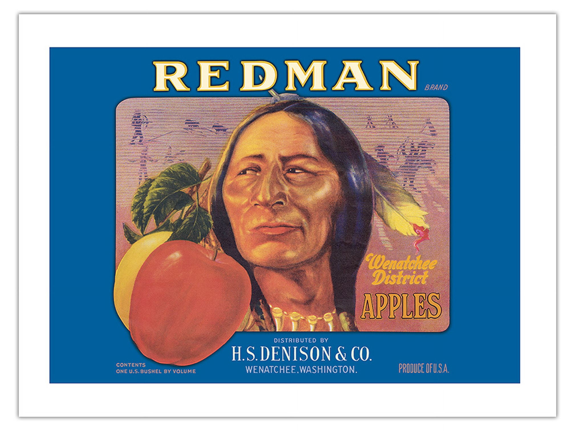 Redman Apples - Wenatchee District Washington - H.S. Denison & Co ...