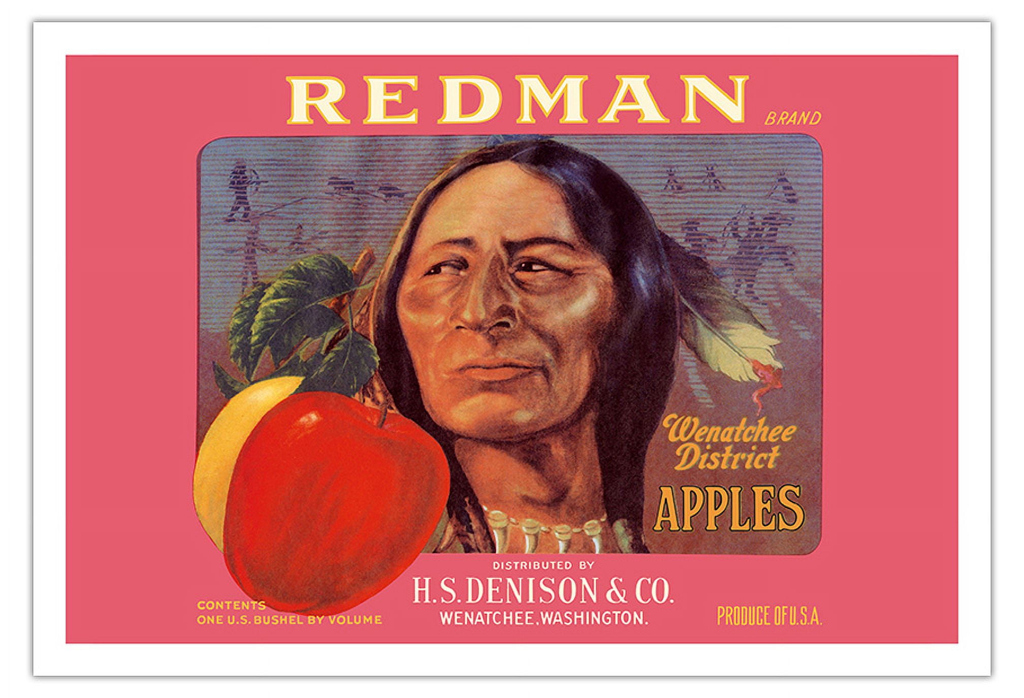 Redman Apples - Wenatchee District Washington - H.S. Denison & Company ...