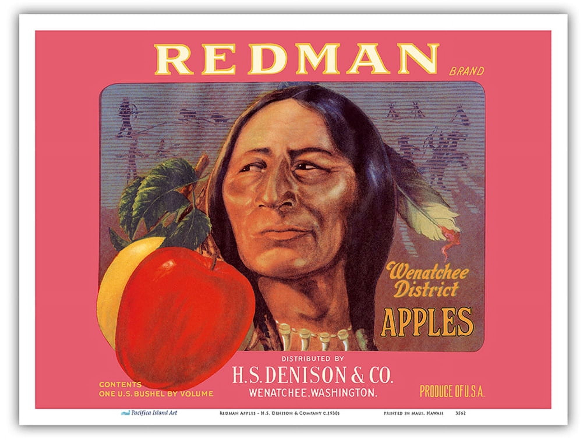 Redman Apples - Wenatchee District Washington - H.S. Denison & Company ...