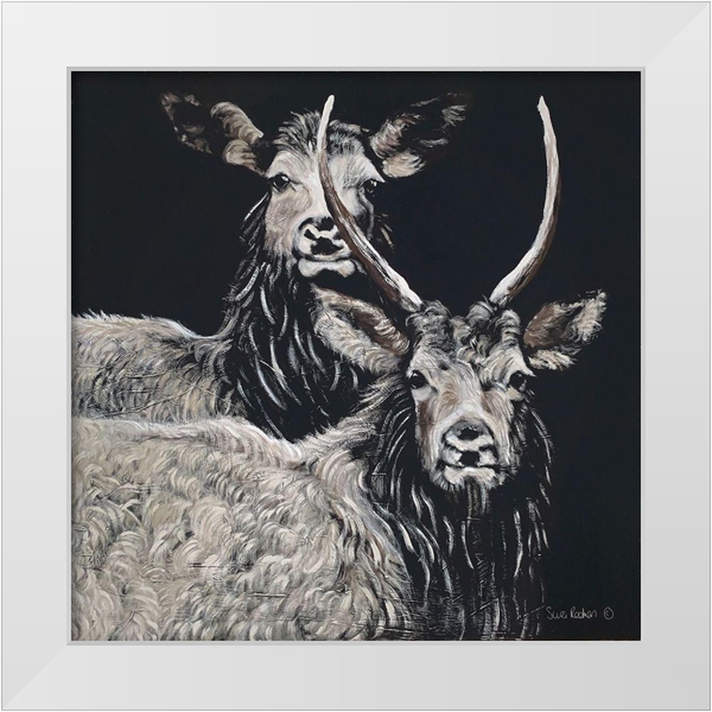 Redman, Suzi 12x12 White Modern Wood Framed Museum Art Print Titled ...