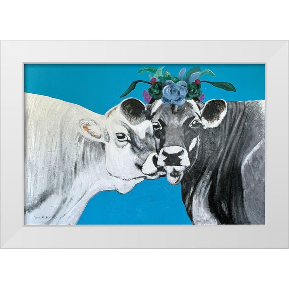 Redman, Suzi 32x23 White Modern Wood Framed Museum Art Print Titled ...