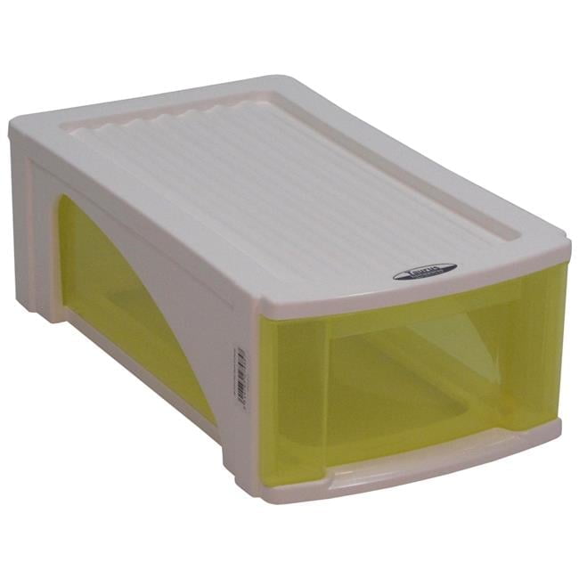 Redmon B5 Designer Stackable Drawer Storage, Yellow - Walmart.com