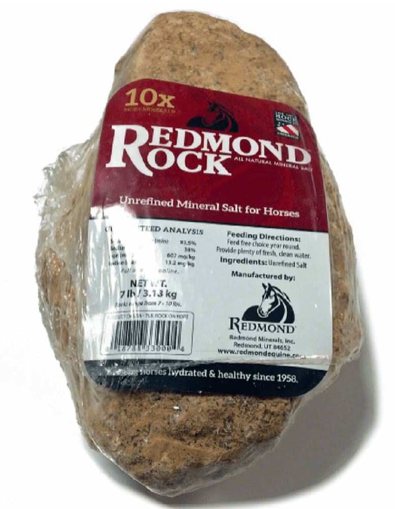 Redmond 330004 Rock All Natural Mineral Salt, 7 lb. - Walmart.com