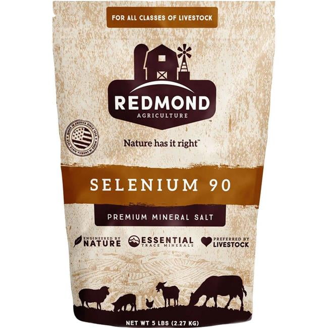 Redmond Agriculture Selenium 90 Premium Mineral Salt - Walmart.com