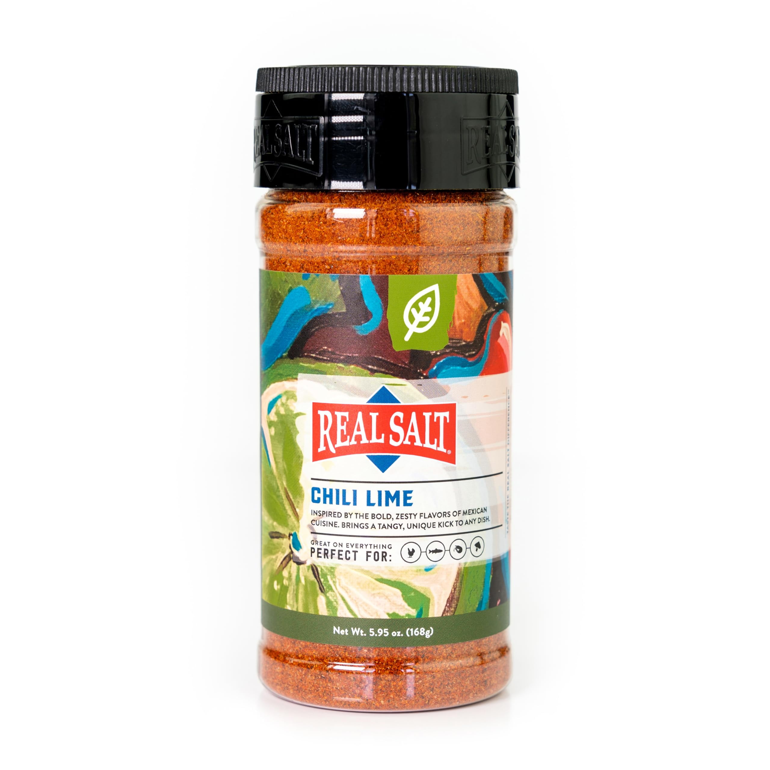 Redmond Real Sea Salt MFF30 - Natural Unrefined Gluten Free, Chili Lime ...