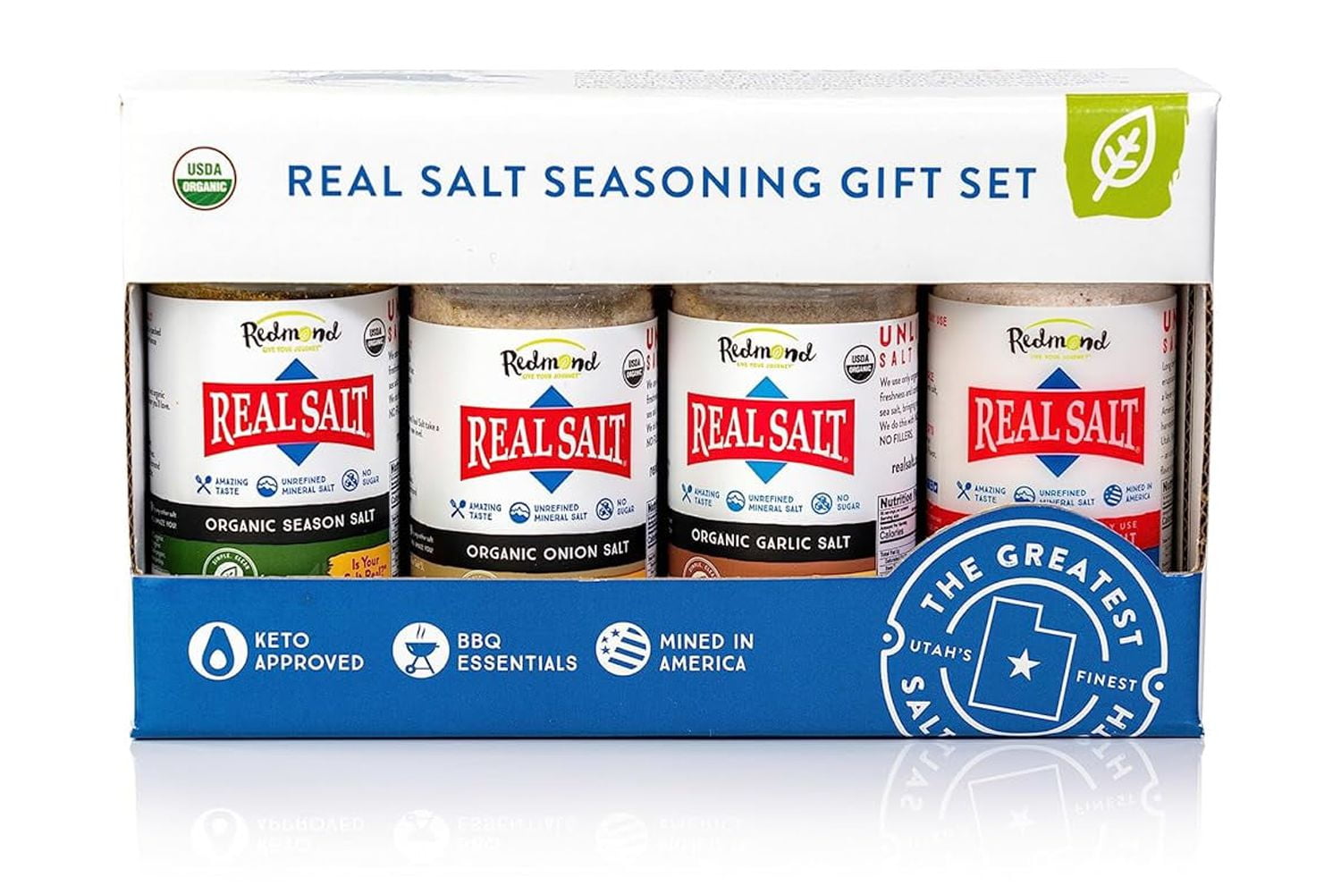 Redmond Real Sea Salt - Natural Unrefined Organic Gluten Free ...